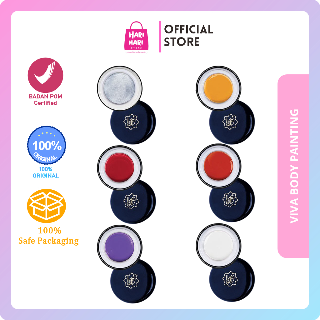 Jual VIVA BODY PAINTING | Viva Body & Face Painting - WATERPROOF ...