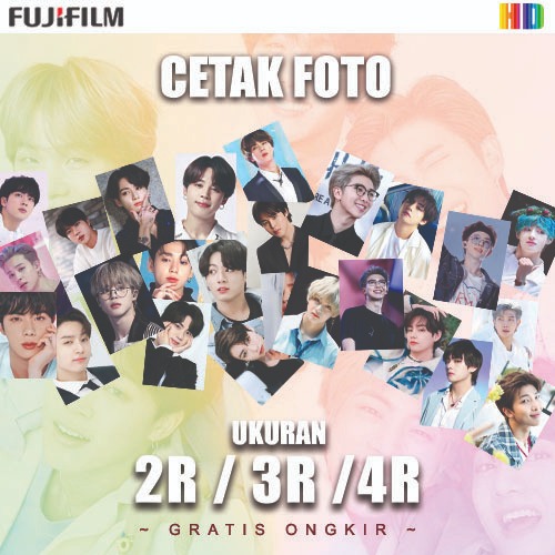 Jual Cetak Foto 2R 3R 4R 5R POSTER A3 FUJIFILM | Shopee Indonesia