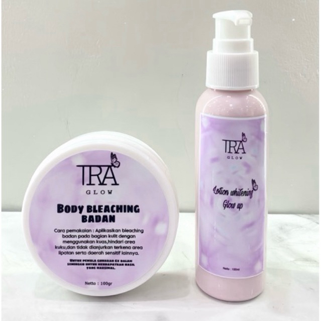 Jual Bundling 2 Traglow (Body bleaching 100ml & Lotion 100ml) | Shopee ...