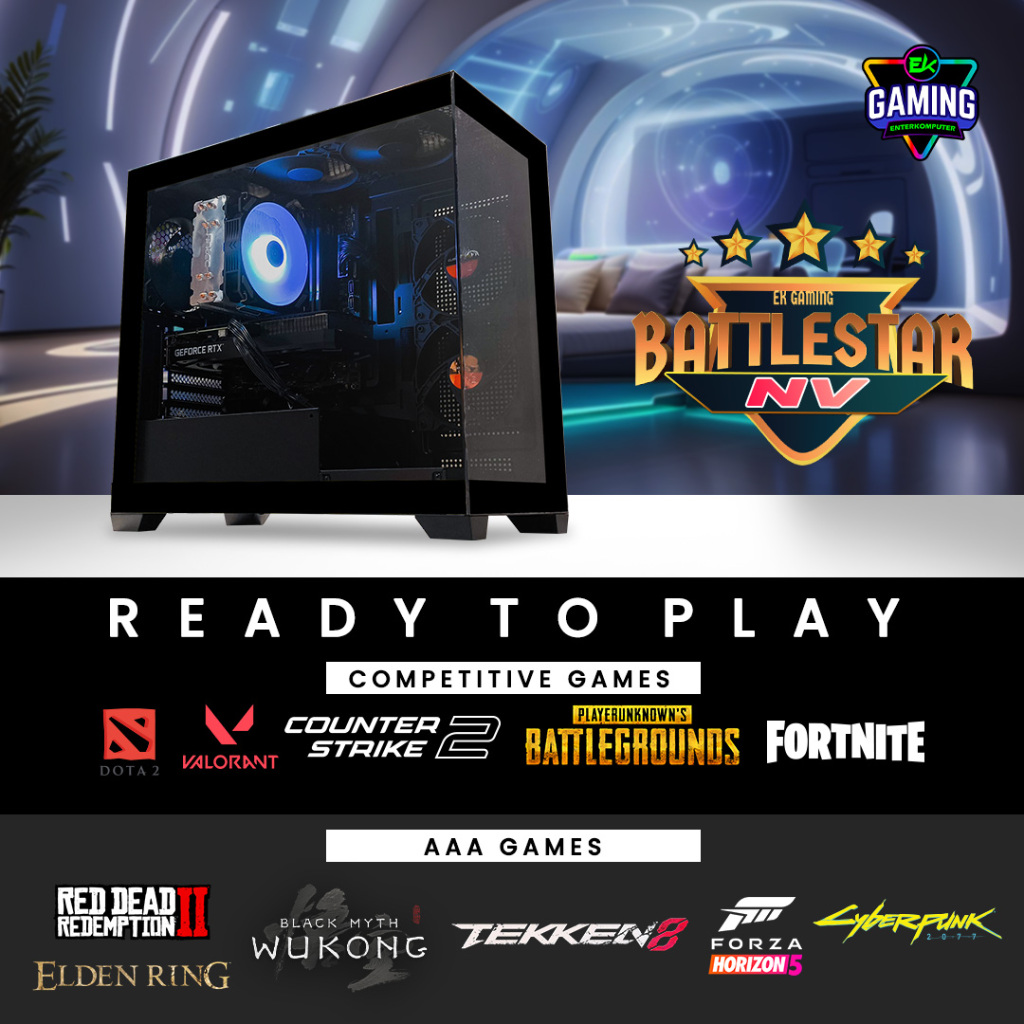 Jual PC Rakitan EK Gaming Battlestar NV - Core i5 RTX 3060 - Enter Komputer | Shopee Indonesia