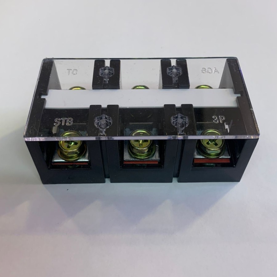 Jual ORIGINAL Terminal Blok Kabel 3 Pole 100A TC 3P 100 Amper Kabel TC ...