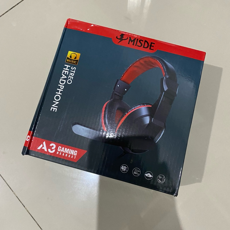 Jual HEADPHONE GAMING MISDE STREO HEADPHONE | Shopee Indonesia