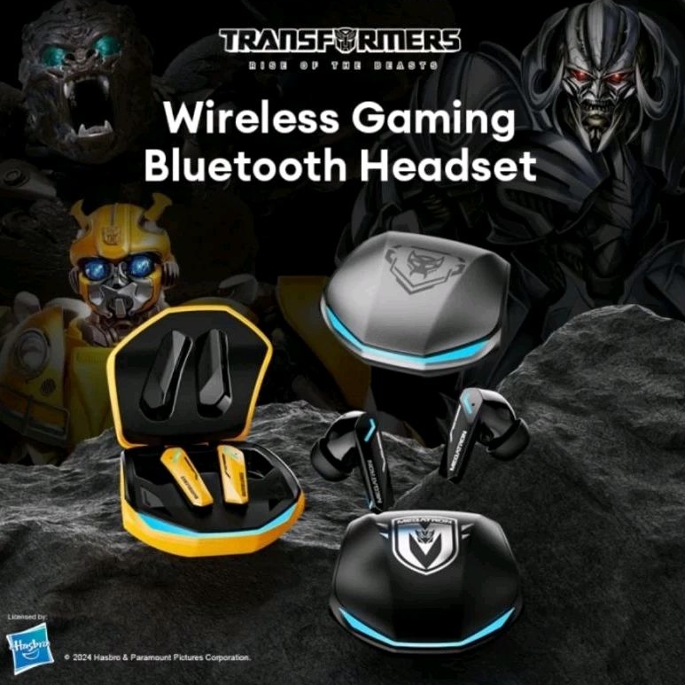 Jual Monster Transformer T10 TWS True Wireless Earphone Bluetooth 5.4 ...