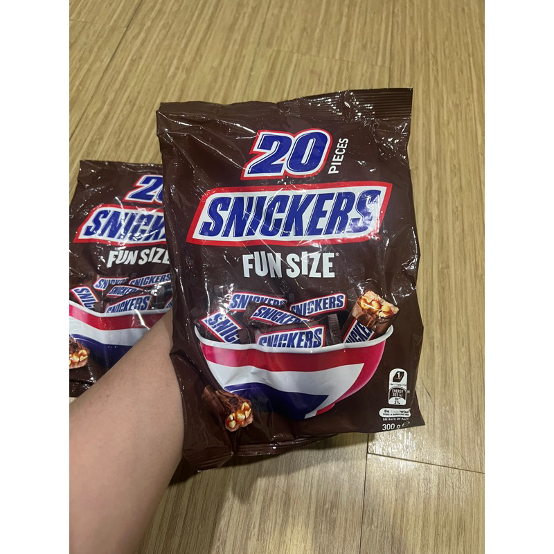 Jual Snickers Fun Size Original Australia | Shopee Indonesia