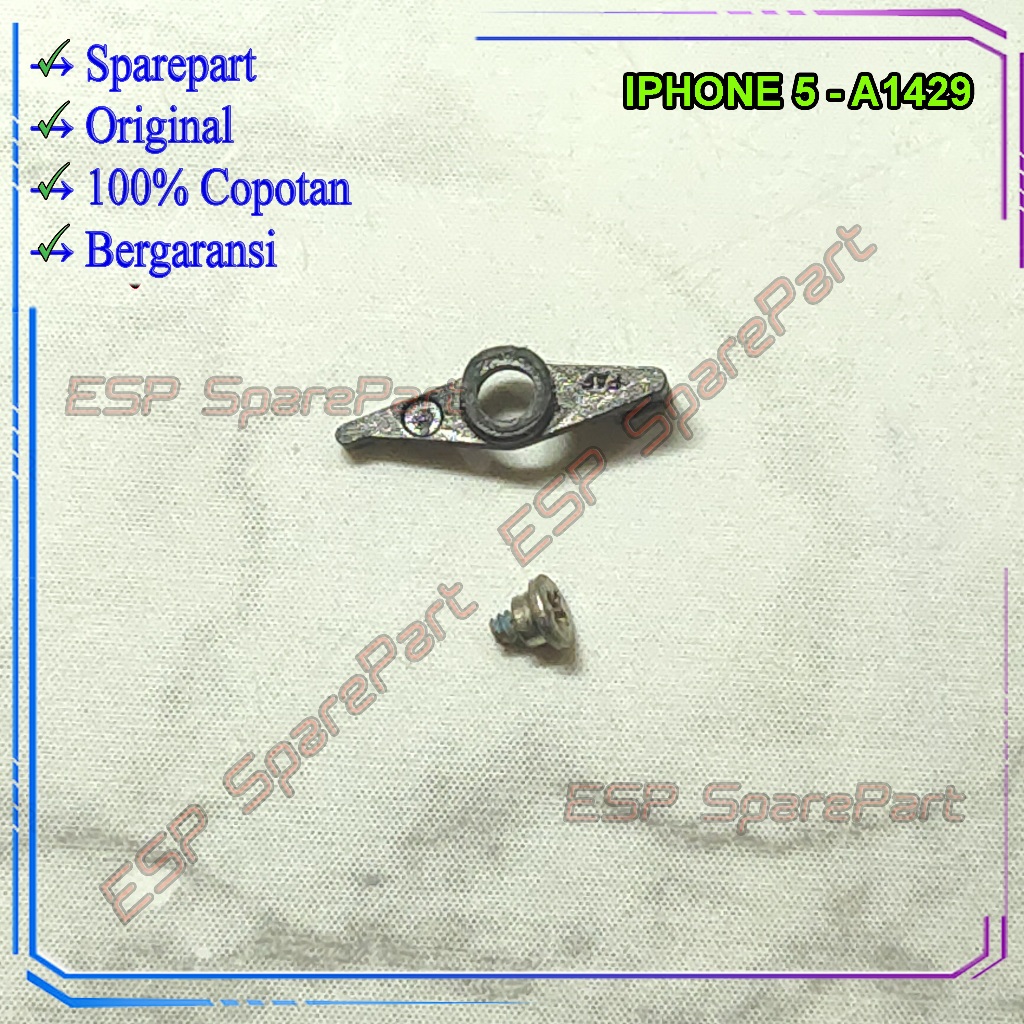 Jual Plat Besi IPHONE 5 - A1429 Engsel Pembuka Simtray Copotan | Shopee Indonesia
