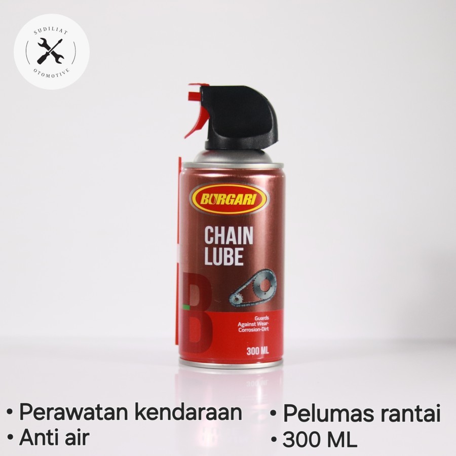Jual BURGARI CHAIN LUBE / PELUMAS RANTAI / MINYAK RANTAI - CHAIN LUBE ...