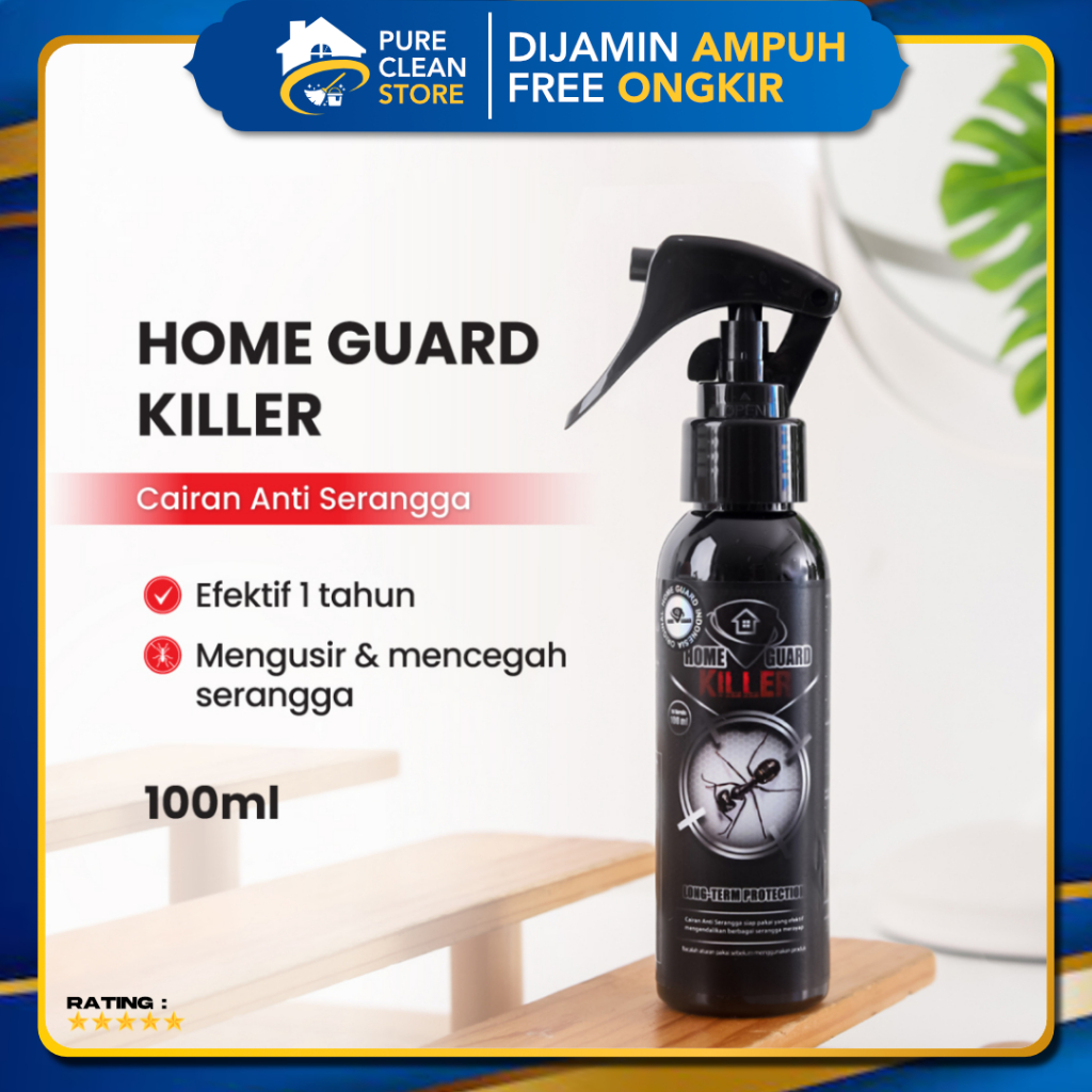 Jual SEMPROTAN ANTI SEMUT HOME GUARD KILLER (FREE GIFT) 500ML Obat ...