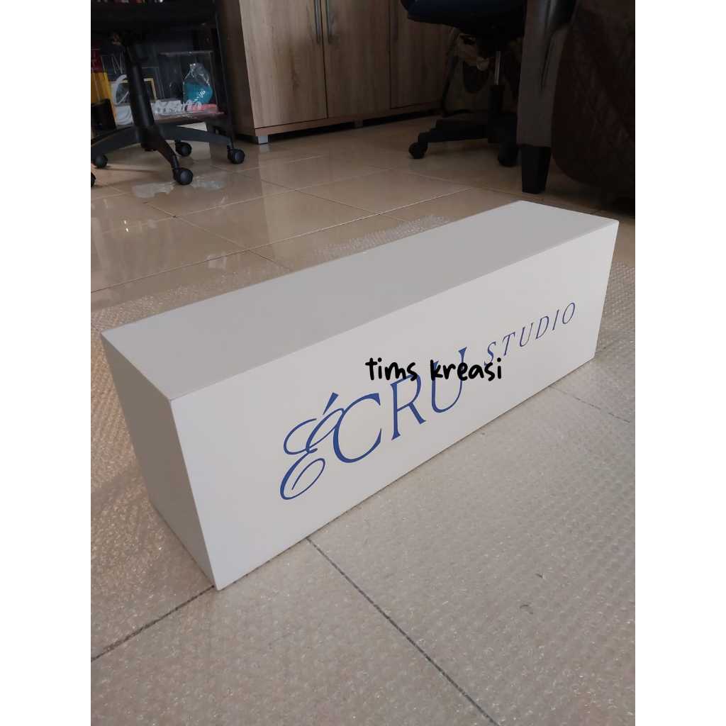 Jual Box Akrilik | Kotak Akrilik | Box Akrilik + Printing Stiker | Box ...