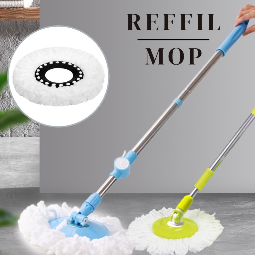 Jual REFILL MOP/Refill Kain Pel Microfiber Pel Ultra Mop/ REFILL Mop ...