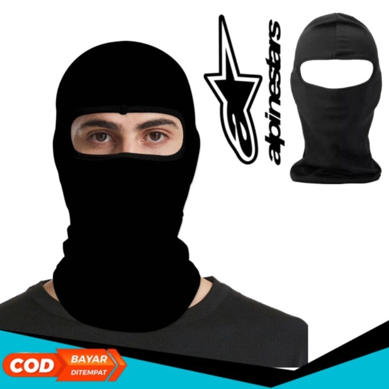 Jual Sarung Kepala Muka Masker Ninja Full Balaklava Bahan Spandek ...