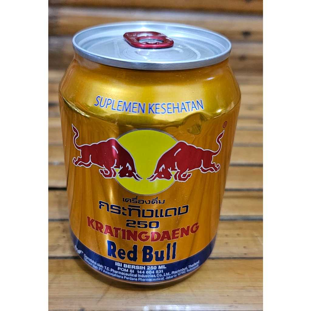 Jual Kratingdeng Red bull 250ml Kaleng | Shopee Indonesia