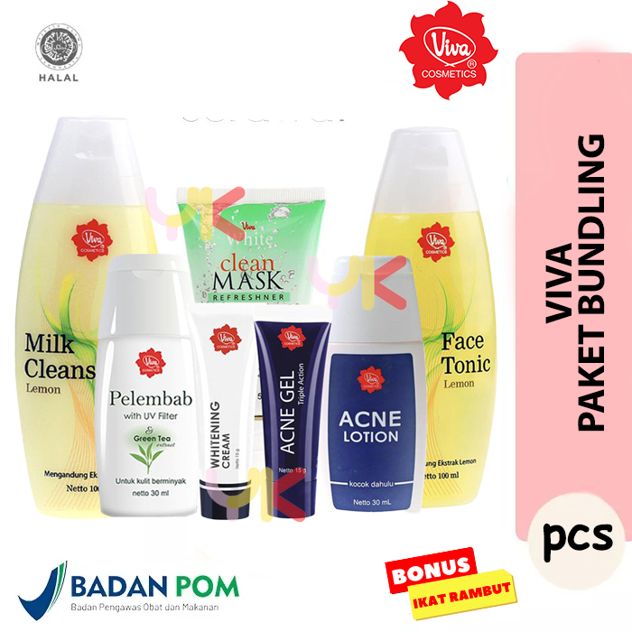 Jual VIVA [PROMO] Paket Anti-Jerawat (Rangkaian Perawatan Viva ...