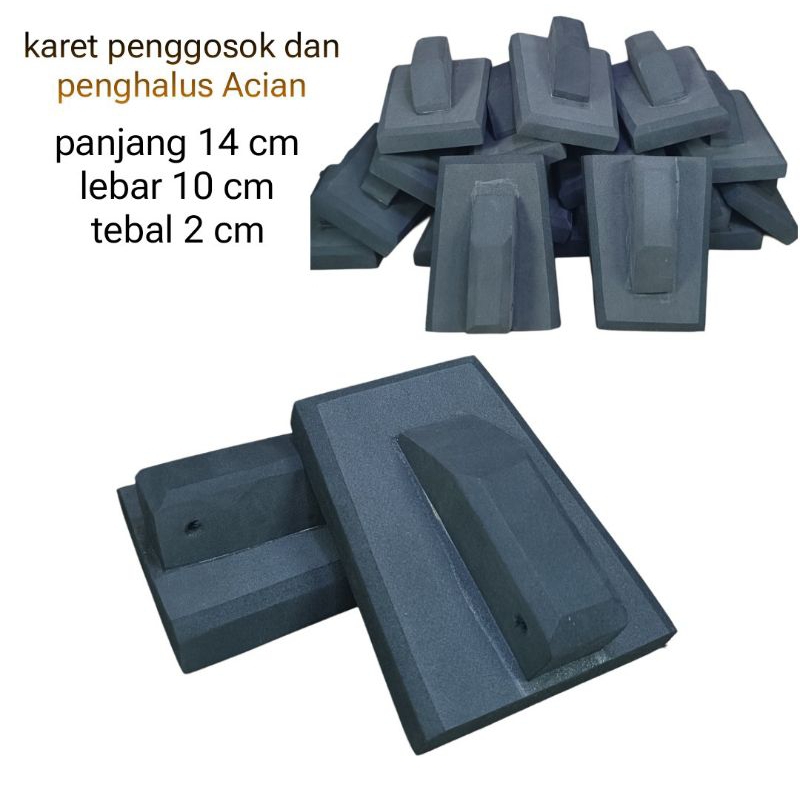 Jual penghalus acian tatakan amplas manual bahan karet spon | Shopee ...