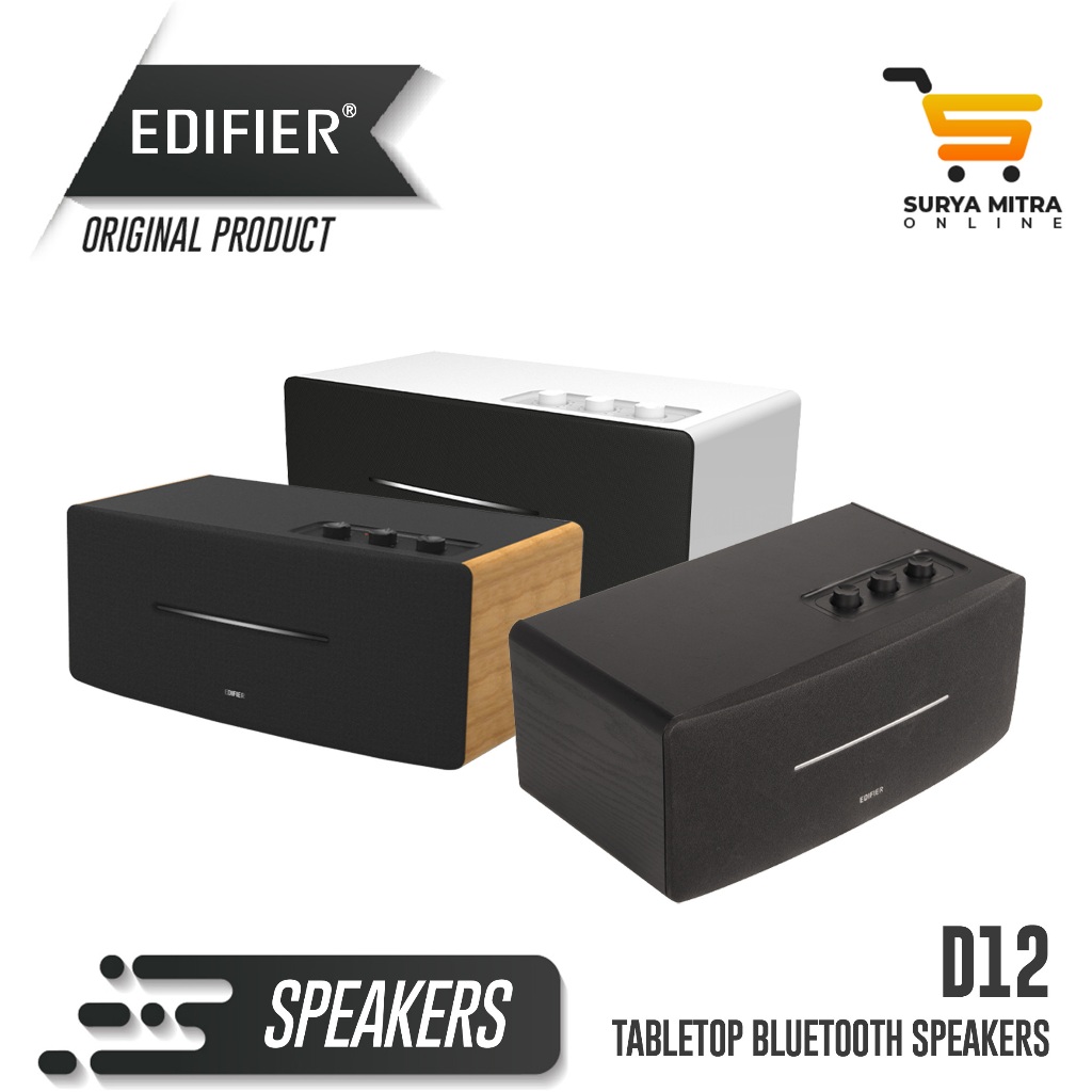 Jual Edifier D12 Tabletop Bluetooth Speakers | Shopee Indonesia