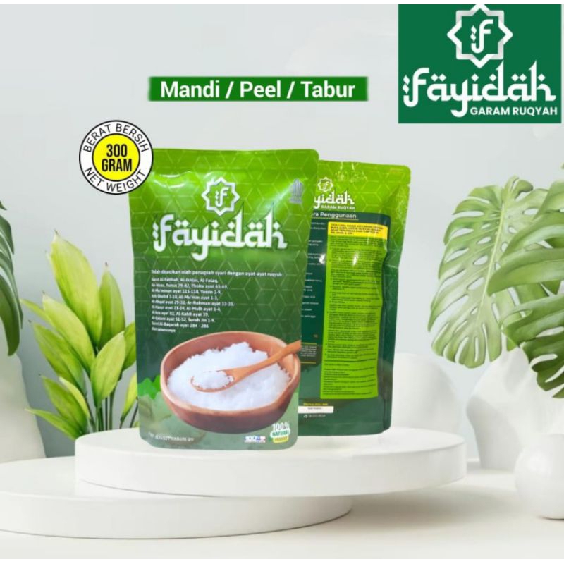 Jual GARAM RUQYAH FAYIDAH ORIGINAL 300GRAM PAKET RESSELER 5 BUNGKUS ...