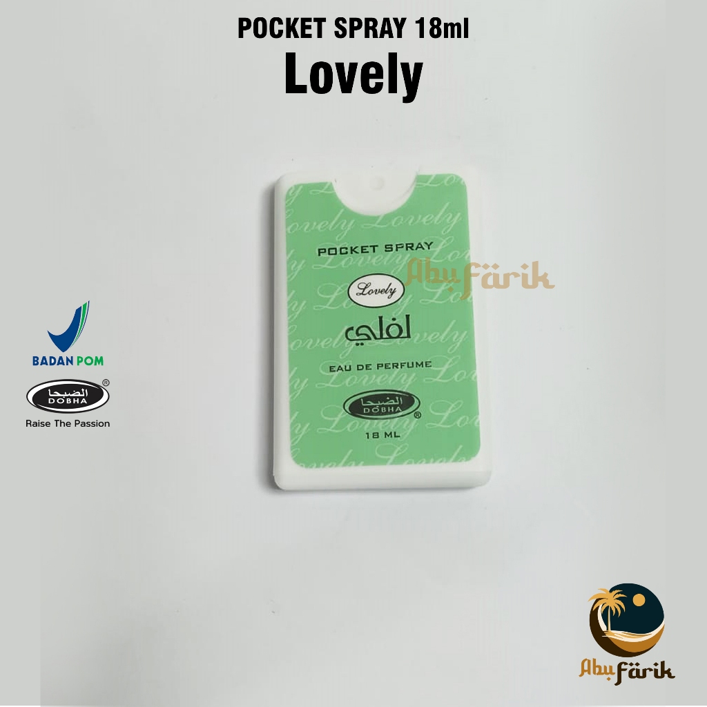Jual Pocket 18ml Parfum Dobha Lovely Parfum Pria Dan Wanita
