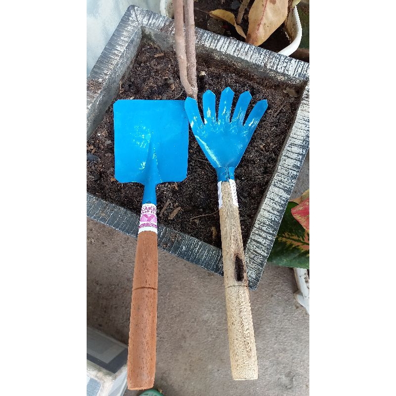 Jual skop mini tanaman/skop mini biru berkebun | Shopee Indonesia