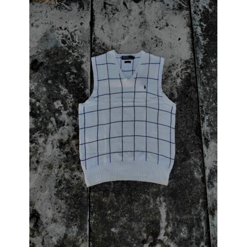 Jual vest rajut polo rl | Shopee Indonesia