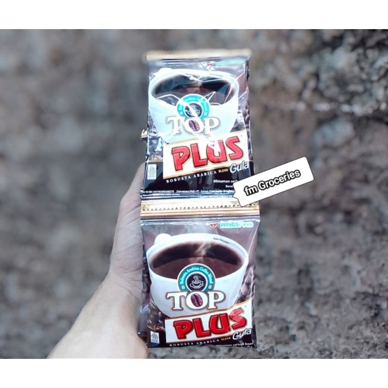 Jual Top Kopi Plus Gula isi 10 Sachet | Shopee Indonesia