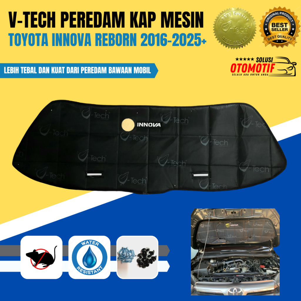 Jual Toyota INNOVA REBORN 2016-2028+ Peredam Panas Kap Mesin Mobil ...
