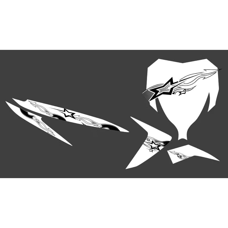 Jual STRIPING STICKER VARIO 110 KARBU VARIO 110 FI TRANSPARAN CUSTOM DESIGN STARLINK NEW KONSEP ...