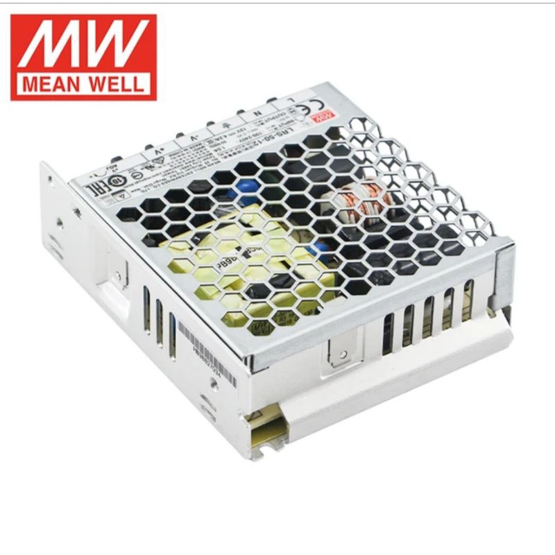 Jual ADAPTOR /POWER SUPPLY MEAN WELL LRS 50-12 12 VOLT 4,2 AH. BARANG ASLI.GARANSI PABRIK 1 ...