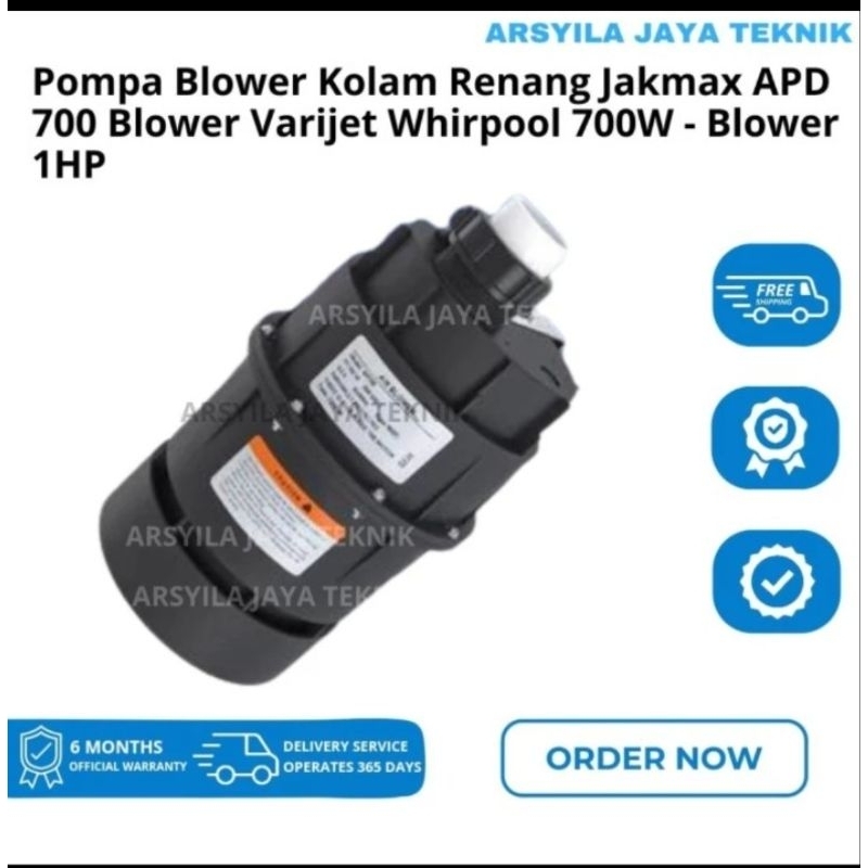 Jual Blower Varijet 2HP Whirpool Jacuzzi Spa Dan Kolam Renang Air ...
