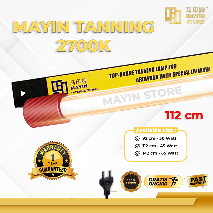 Jual MAYIN LAMP TANNING 2700K 112cm Lampu submersible T5 Aquarium ...