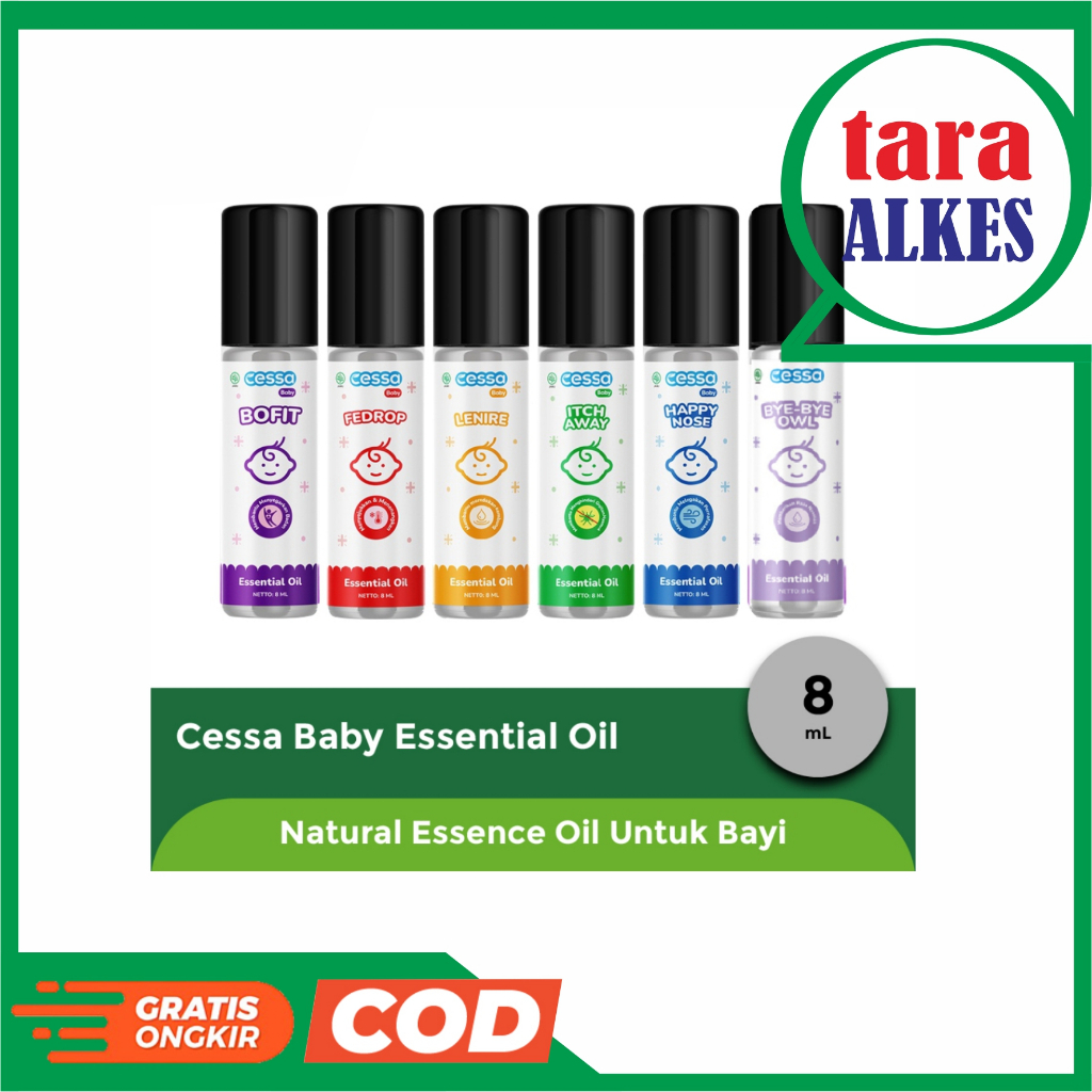 Jual Cessa Baby 8ml Natural Essential Oil Bayi Happy Nose Fedrop Lenire ...