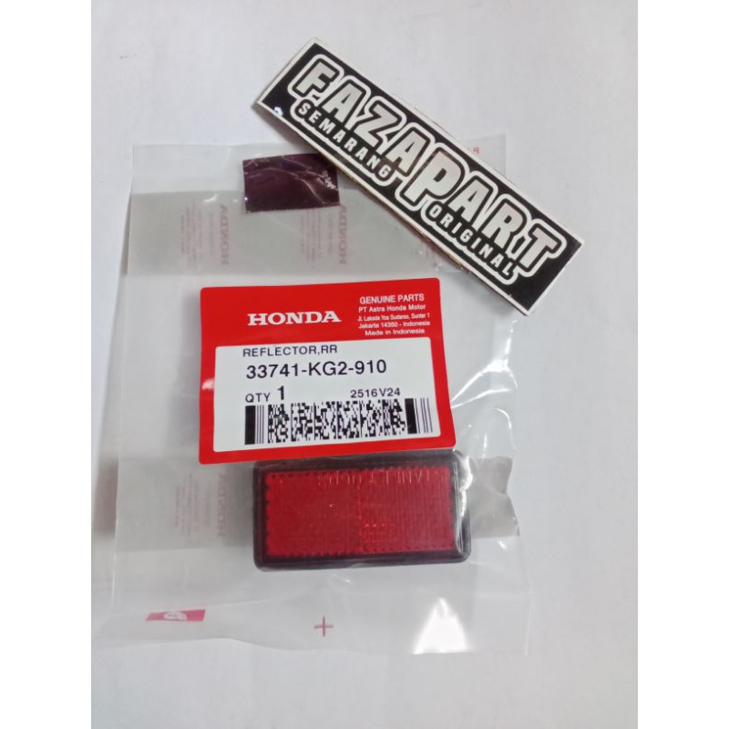 Jual REFLECTOR MATA KUCING SLEBOR BELAKANG HONDA GRAND GLPRO MEGAPRO ...