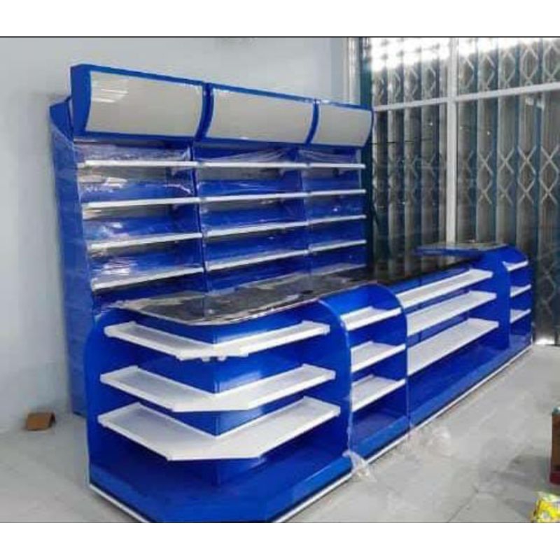 Jual MEJA KASIR + RAK ROKOK EX ALFAMART REKONDISI BARU | Shopee Indonesia