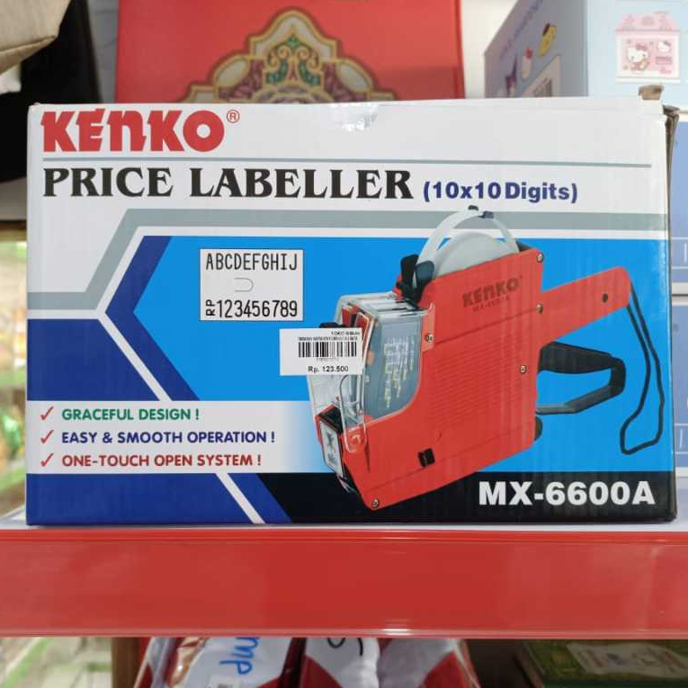 Jual Price Labeller merk Kenko 10x10 digits | Shopee Indonesia