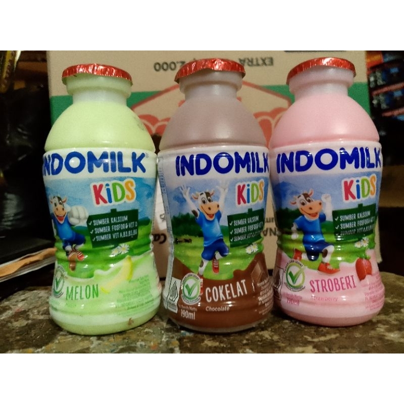 Jual SUSU INDOMILK BOTOL 180 ml | Shopee Indonesia
