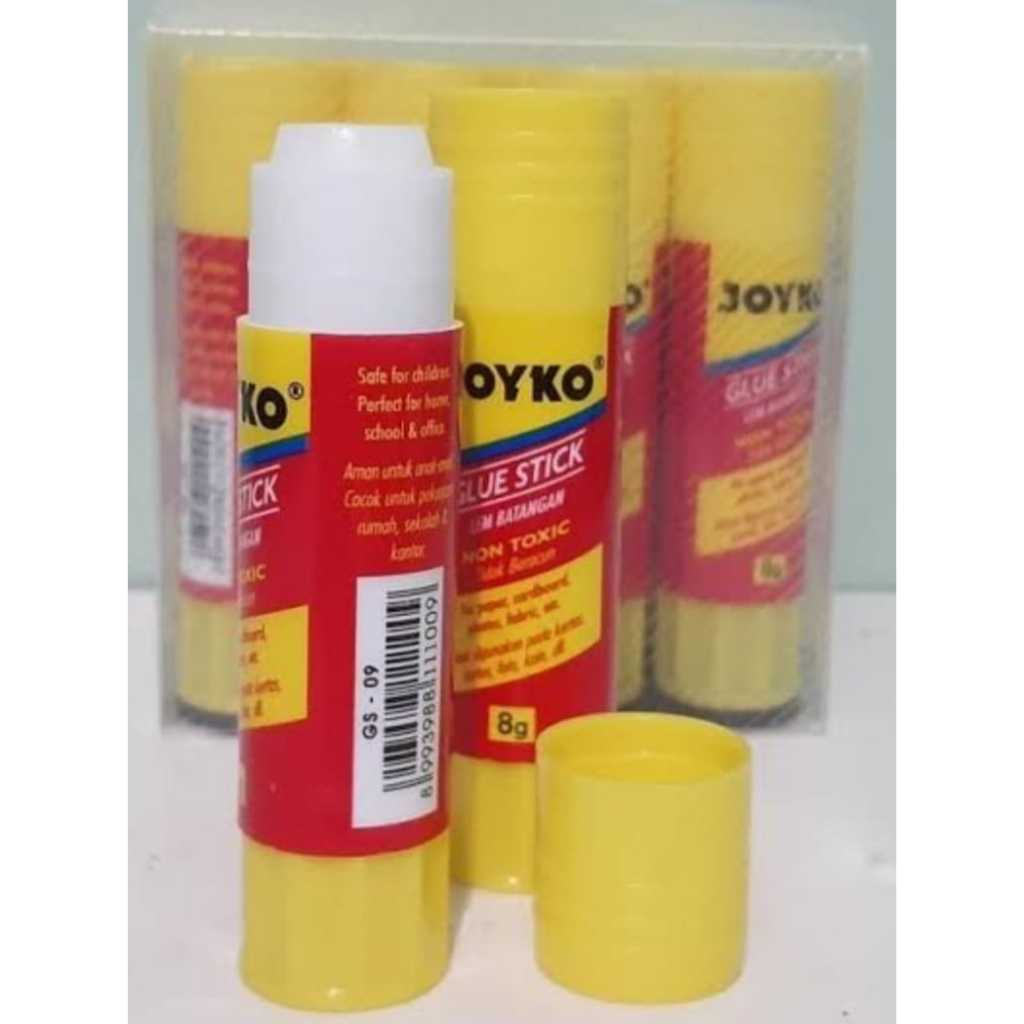 Jual lem stick joyko satuan (1pcs) / lem stik / glue stick 8gr / lem ...