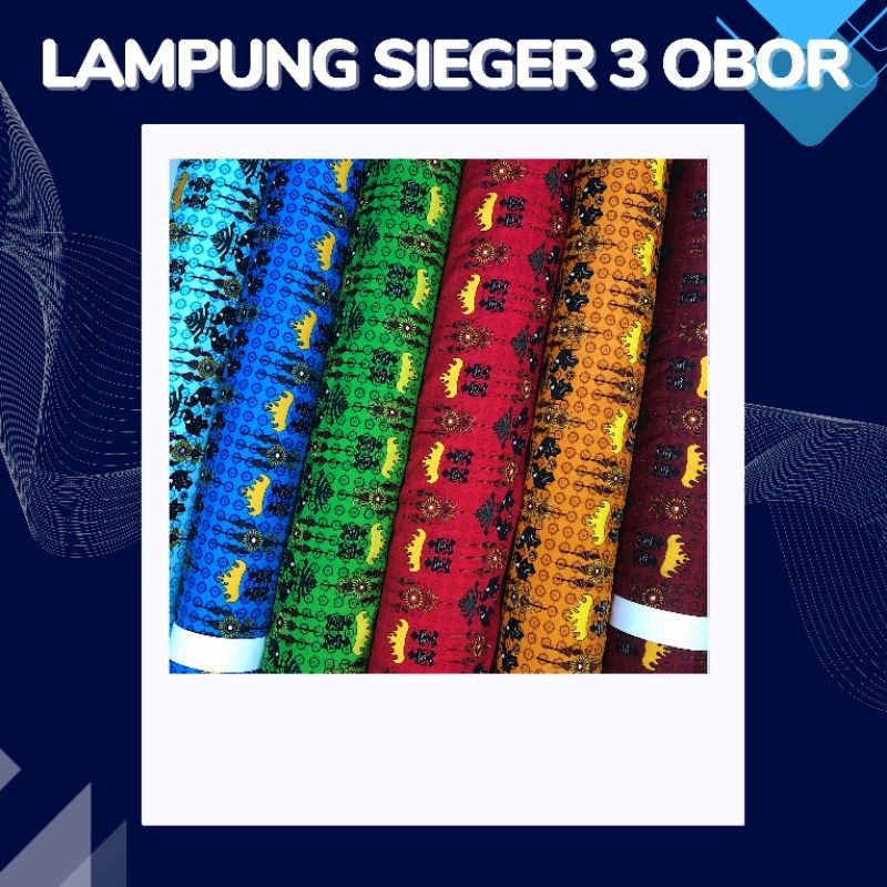 Jual KAIN BATIK SEKOLAH GAJAH SIGER TIGA OBOR BAHAN BSY UNTUK BATIK ...