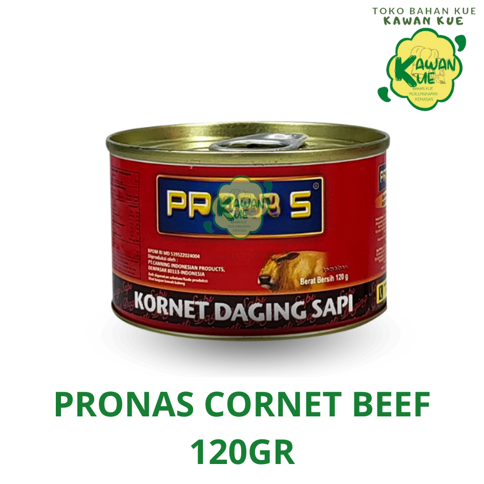 Jual PRONAS CORNET BEEF 120 GR / KORNET DAGING SAPI KALENG / DAGING ...