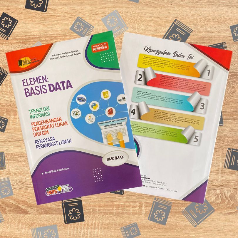 Jual MODUL Elemen: Basis Data untuk SMK/MAK (KURIKULUM MERDEKA ...