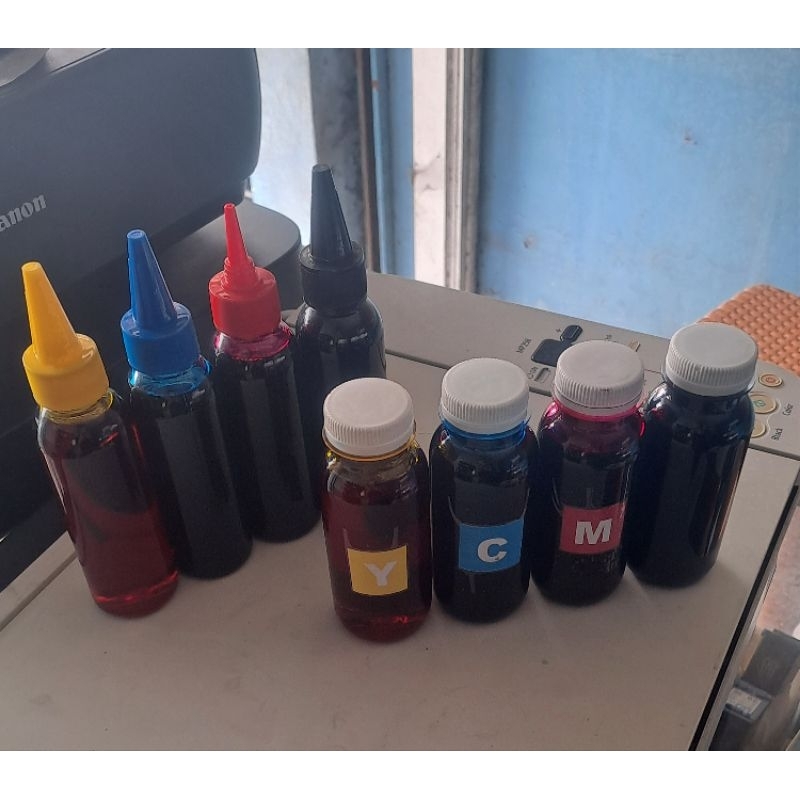 Jual Tinta Canon Hitam Warna tipe dye mantav | Shopee Indonesia