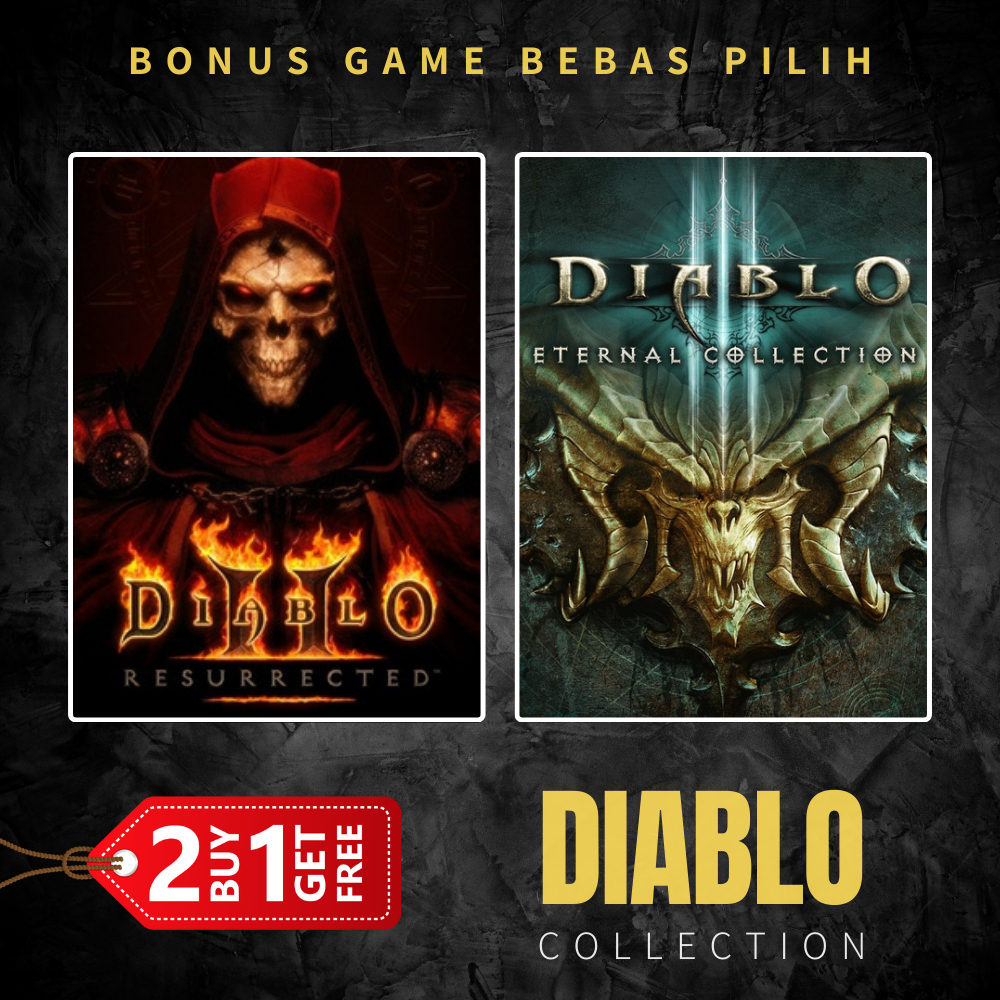 Jual Diablo Collection Series | GAME PC | BELI 2 GRATIS 1 | Shopee ...