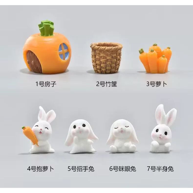 Jual ~ HM8 ~ PAJANGAN KUE ULANG TAHUN KELINCI RABBIT BUNNY CARROT ...