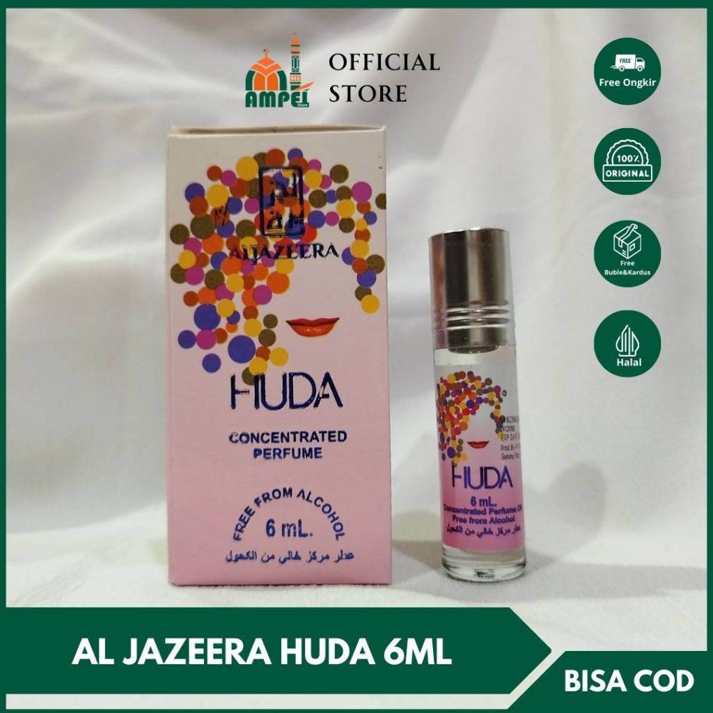 Jual Parfum Al Jazeera HUDA Aroma Permen Karet Bubble Gum Roll On 6ml ...