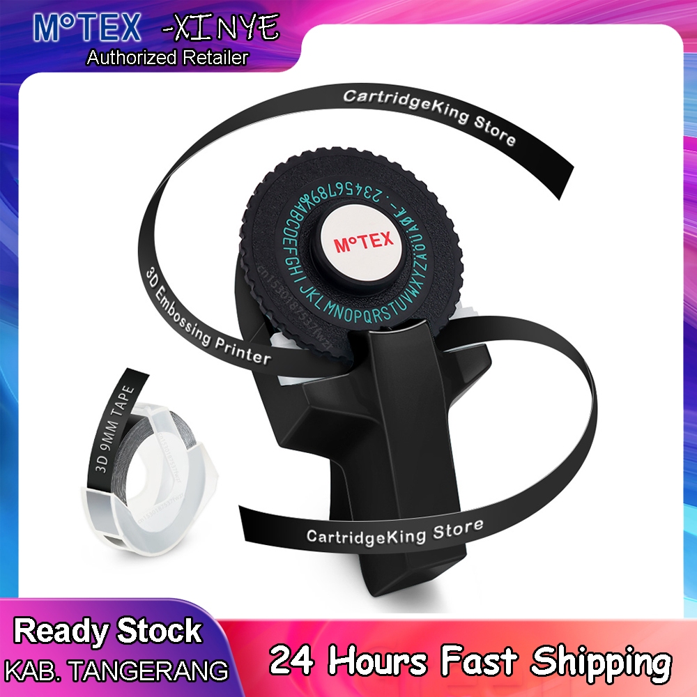 Jual MOTEX dymo embossing label maker | Shopee Indonesia