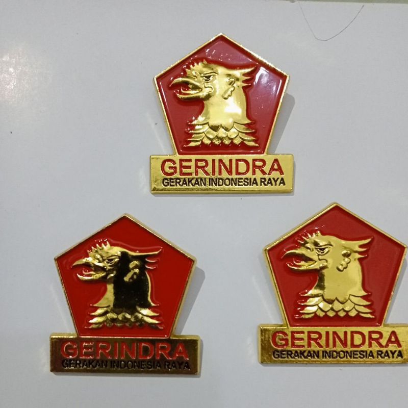 Jual Pin GERINDRA COR Magnet | Shopee Indonesia