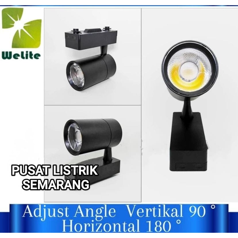 Jual Lampu Rell Track LED Sorot Lampu Track Light Spotlight 15W 30W ...