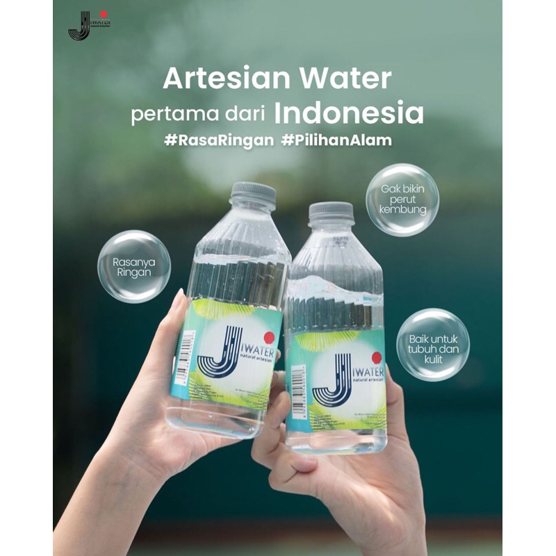 Jual JIWATER NATURAL ARTESIAN 500ml | Shopee Indonesia