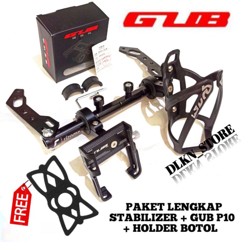 Jual HOLDER GUB P10 Paket lengkap + Holder botol + Stabilizer dudukan ...