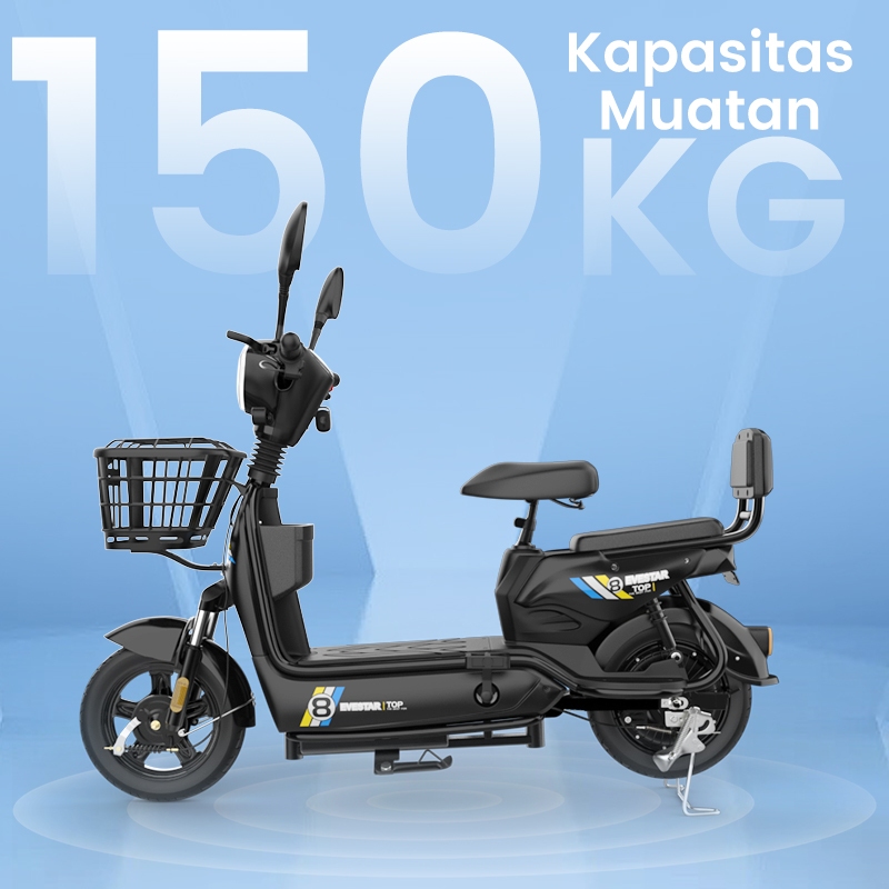 Jual GEEKMAN Sepeda listrik dewasa Sepeda Motor Listrik | Shopee Indonesia