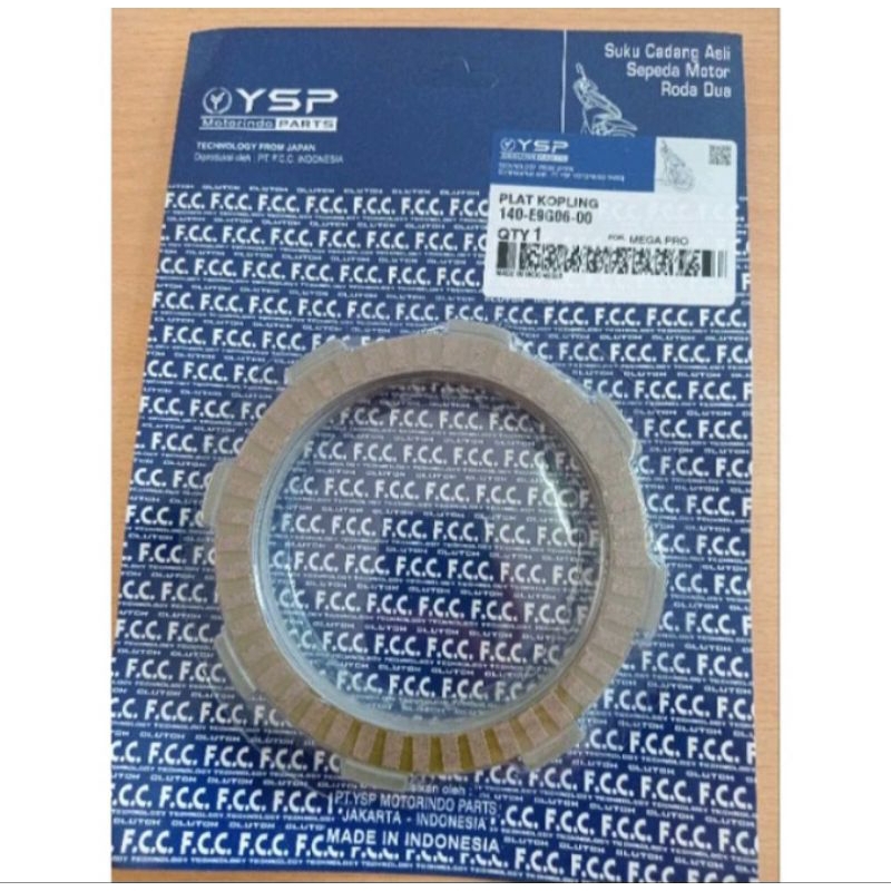 Jual YSP PLAT KOPLING MEGA PRO /KEH / ORIGINAL YSP FCC | Shopee Indonesia