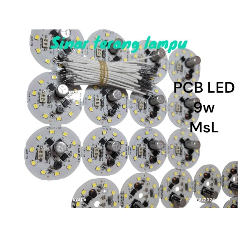 Jual PCB LED 9watt DOB FPL/ PCB LED PHILIPS, Hannochs dll | Shopee Indonesia