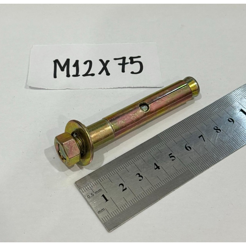 Jual Harga 1buah // Dyna bolt WOWO M12x75 // KUNCI 14 ( panjang 8cm ...